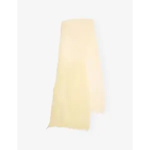 Issey Miyake Gradation Hand-pleated Ramie-blend Stole - Grey