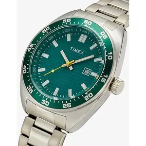 TIMEX Weston Stainless Steel Quartz Watch 45mm