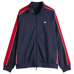 PATTA Tricot Track Jacket - Black Iris
