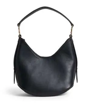 Harrods Small Leather Penny Shoulder Bag