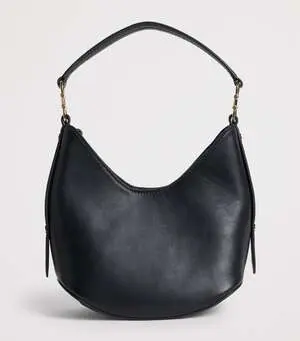 Harrods Small Leather Penny Shoulder Bag