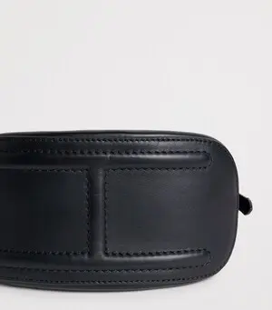 Harrods Small Leather Penny Shoulder Bag