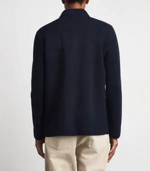 ALLUDE Virgin Wool-cashmere Overshirt