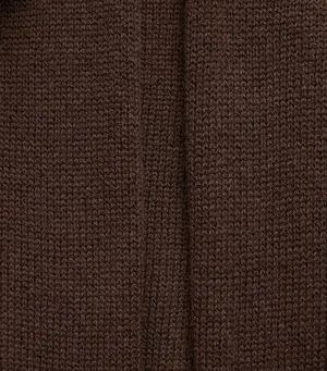 ALLUDE Wool-cashmere High-neck Sweater