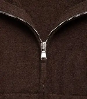 ALLUDE Wool-cashmere Zip-up Hoodie