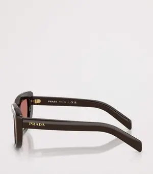 Prada Pr D07s Rectangle Sunglasses