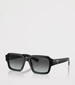 Prada Acetate Square Sunglasses