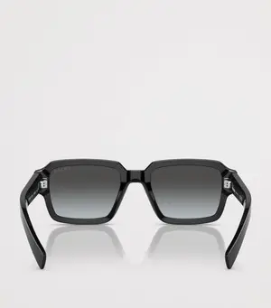 Prada Acetate Square Sunglasses