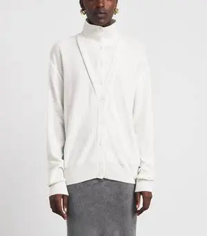 Source Unknown Layered Fabbie Cardigan