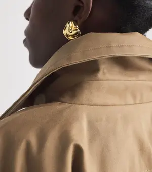 Palmer//harding Honesty Opens Short Trench Coat