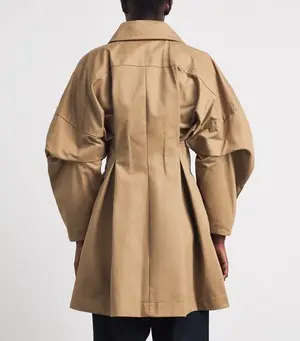 Palmer//harding Honesty Opens Short Trench Coat