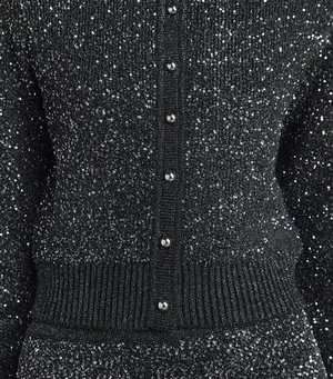 TOCCIN Knitted Sequin Mollie Cardigan