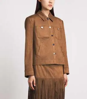 TOCCIN Faux Suede Isayla Shacket