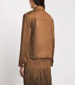 TOCCIN Faux Suede Isayla Shacket