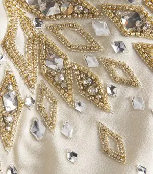 Jenny Packham Satin Ophelia Cape Gown