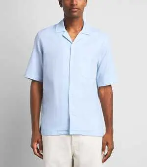 SAMSØE SAMSØE Organic Cotton Jacquard Saoscar Shirt