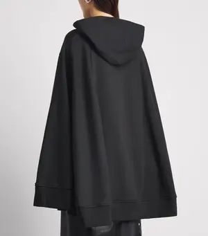 7 For All Mankind Cotton Oversized Zip-up Hoodie
