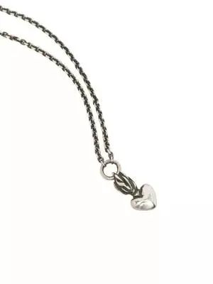 Werkstatt:München Heart Pendant Chain Necklace