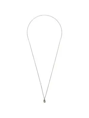 Werkstatt:München Tag Detail Chain Necklace - Silver