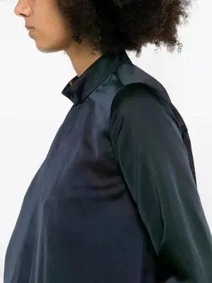 Sacai Panelled Peplum-hem Blouse