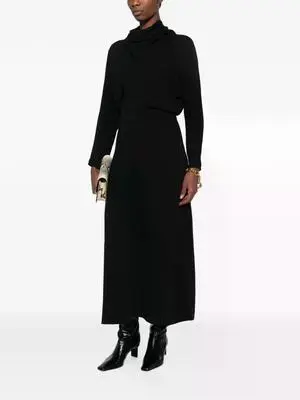 TOTEME Slouch-waist Scarf Maxi Dress
