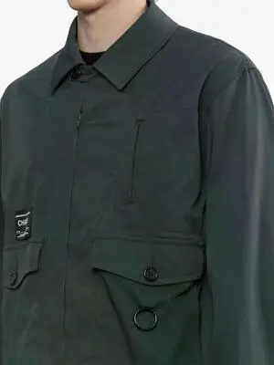 Undercover Logo Patch Twill Shirt Jacket