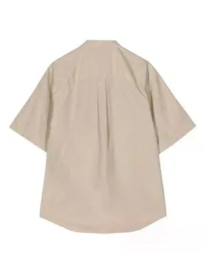 Undercover Embroidered-motif Poplin Shirt
