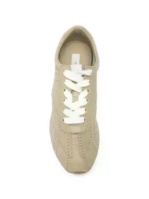 TOTEME Contrast-stitched Leather Sneakers