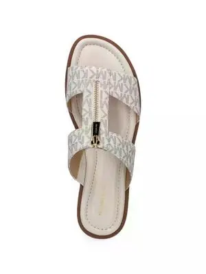 Michael Kors Berkley Signature Logo Slide Sandals