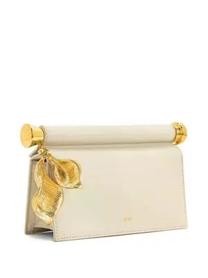 Jw Pei Holly Metal Leaf-charm Clutch Bag