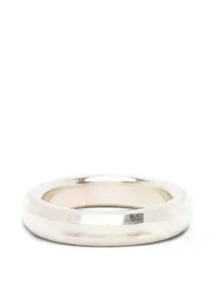 Werkstatt:München Classic Round Edges Ring - Silver