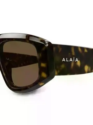 Alaïa Geometric-frame Sunglasses