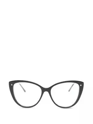 Carolina Herrera Cat-eye Frame Glasses - Black