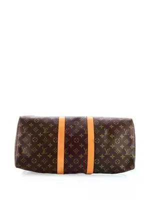 LOUIS VUITTON Monogram Canvas Keepall 45 Satchel Bag