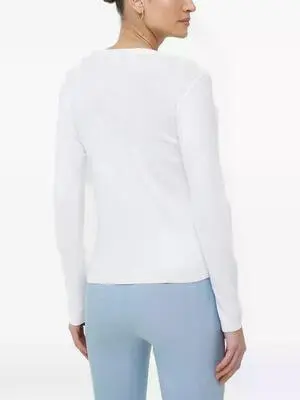 BENETTON Ribbed Button-up Cardigan