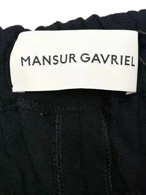MANSUR GAVRIEL Drawstring Straight-leg Trousers