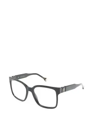 Carolina Herrera Logo-plaque Square-frame Glasses