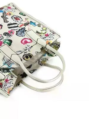 Marc Jacobs Medium Sticker-print Tote Bag