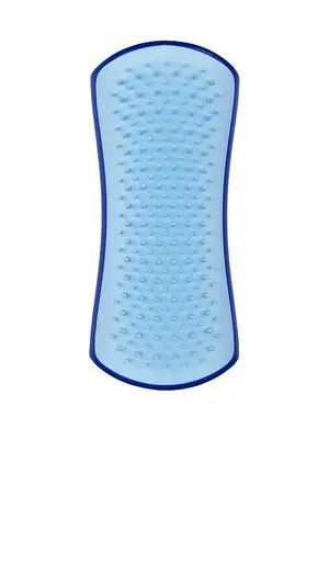 TANGLE TEEZER Small De-shedding Dog Grooming Brush In Navy& Light - Blue