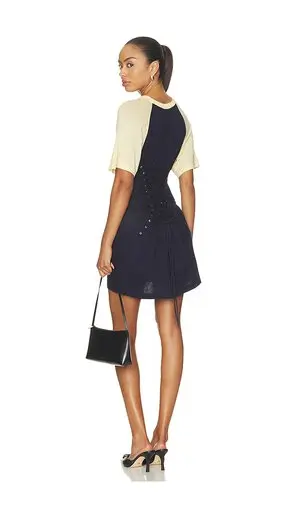Orseund Iris Off-season Knitted Raglan Mini Dress In . Also