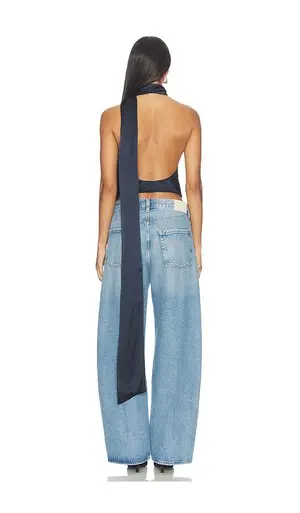 Orseund Iris Cowl Neck Halter Top In . Also