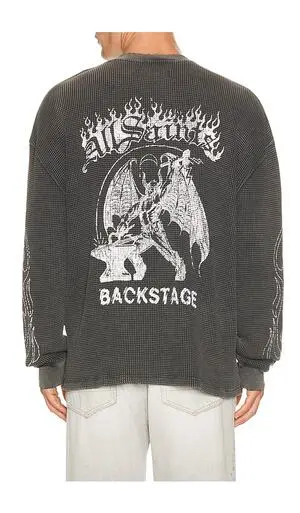 ALLSAINTS Incendo Long Sleeve Thermal Tee