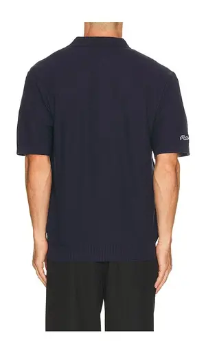 MALBON Crosscut Polo In . Also