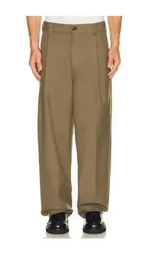 Obey Dean Pleated Pant In . Also - Grey