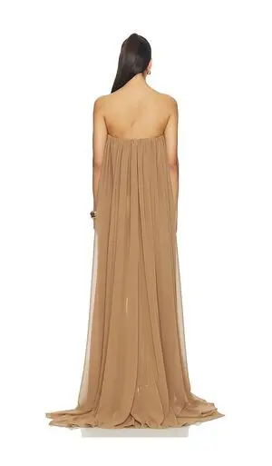 BRONX BANCO Wanda Chiffon Dress In . Also