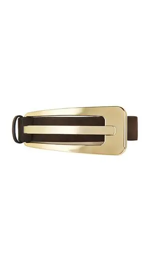 Revolve Suede Grande Buckle Belt
