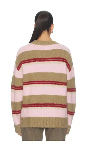 SAMSOE SAMSOE Striped Alpaca Blend Sweater