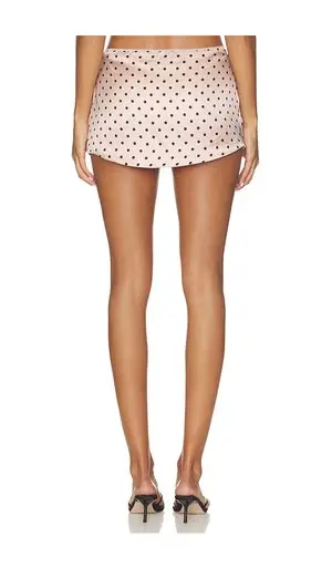 GUIZIO Lucia Micro Dot Skirt