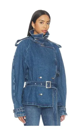 ANINE BING Pascale Trench In . Also