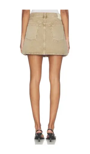 Citizens Of Humanity Ramona Mini Skirt - Tan
